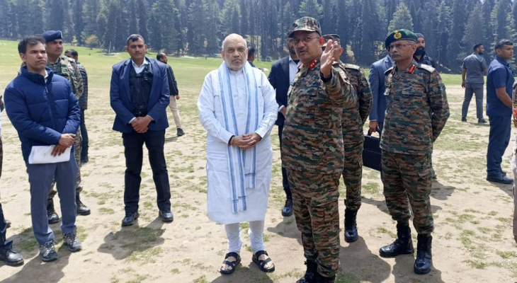 Amit Shah Visits Pahalgam Attack Site, Vows Stern Action Against Terror - BW Businessworld